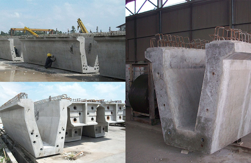 Girder Beton PC U | Beton | ABBECON PRATAMA INDONESIA